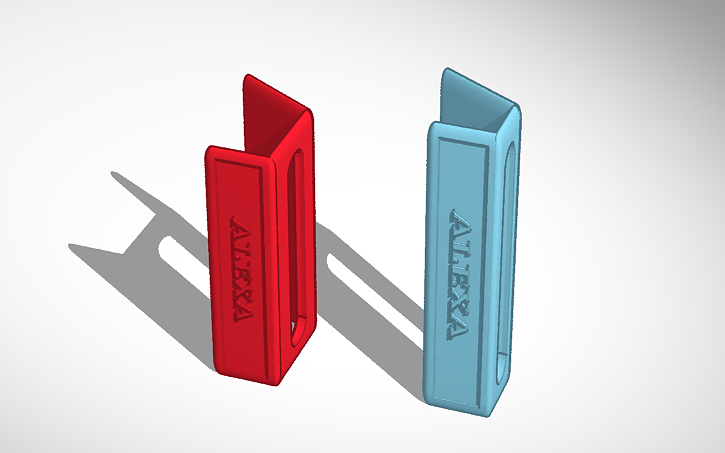 3D design Alexa Cover | Tinkercad