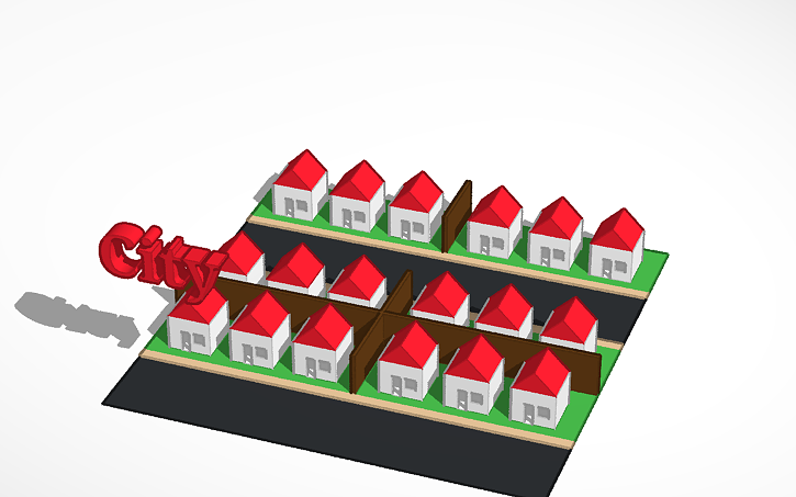 3D design City | Tinkercad