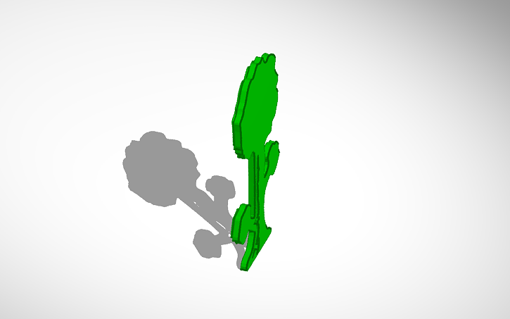 3D design Terraria Tree - Tinkercad