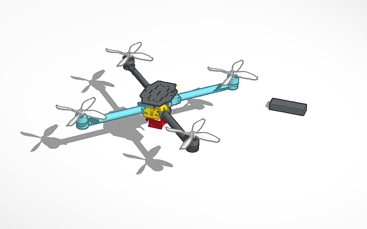 3D design Copy of SySTEM 2 Drone Airframe - Tinkercad