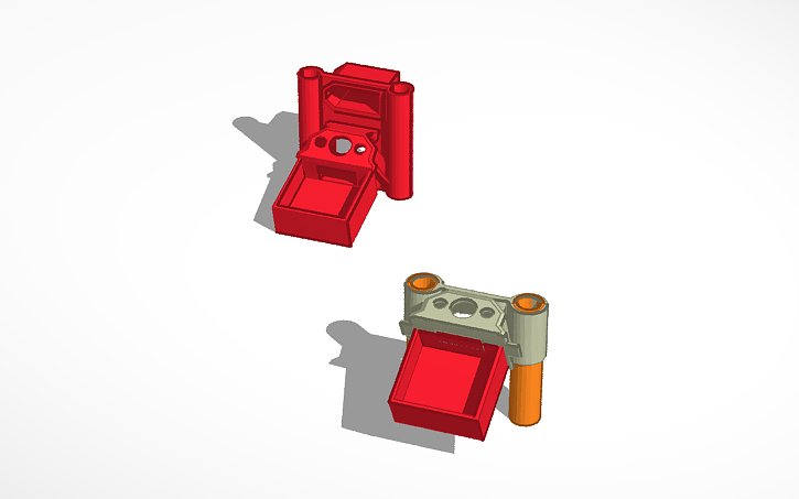 3D design support xt60 avec gps et antennes pour alien 5 p - Tinkercad