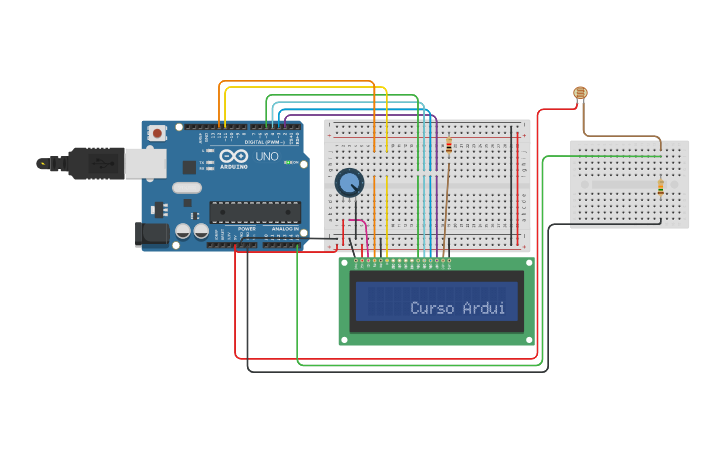 Circuit design programa 15 - Tinkercad