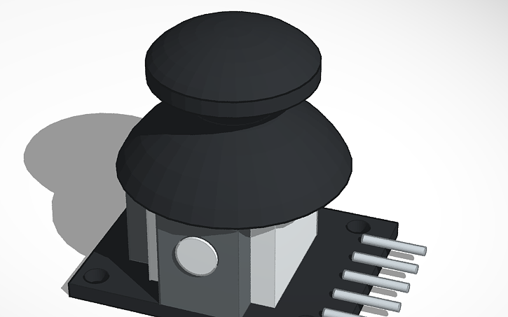 3D design Arduino Joystick - Tinkercad