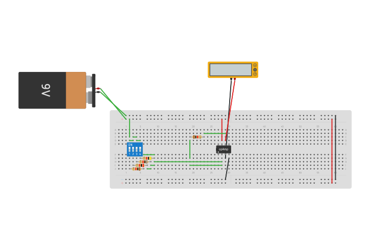 Circuit design circuito digital-analogo - Tinkercad