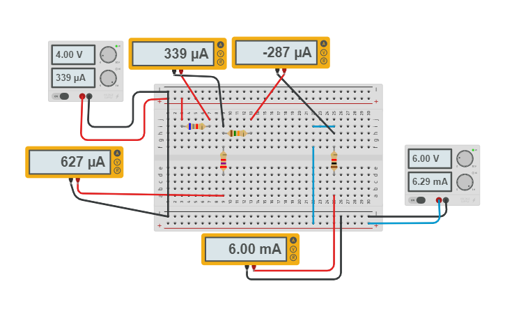 Circuit Design Lab 3 Current Measuring Tinkercad