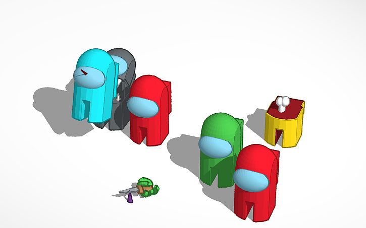 3D design The among us | Tinkercad
