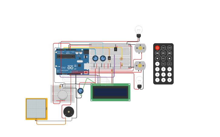 Circuit design PROYECTO FINAL 2020 - Tinkercad