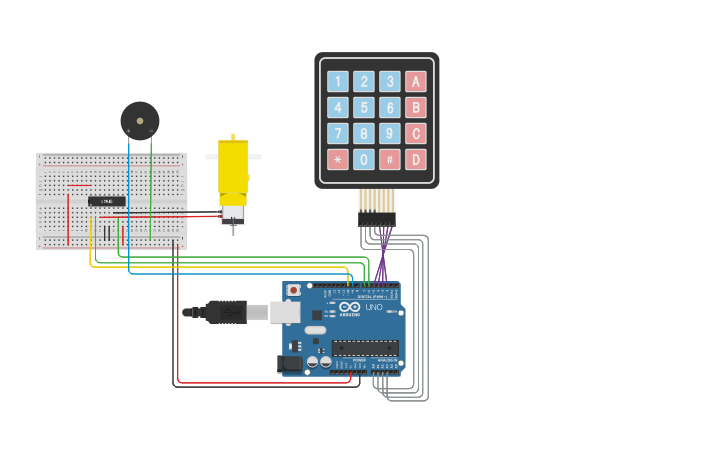Circuit design Project - Tinkercad