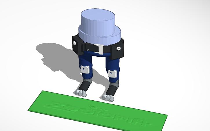 3D design Copy of Judy hopps from zootopia (full size) - Tinkercad