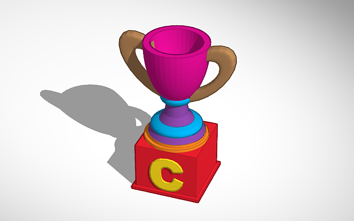 3D design 1011 Cherry trophy | Tinkercad