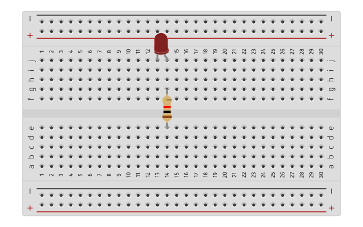 Circuit design Ejercicio 1 Taller Arduino Track IoT - Tinkercad