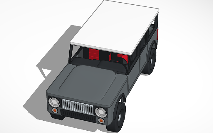 3D design colt wagon - Tinkercad