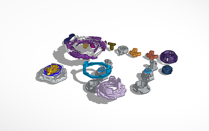 3D design execution longinus - Tinkercad