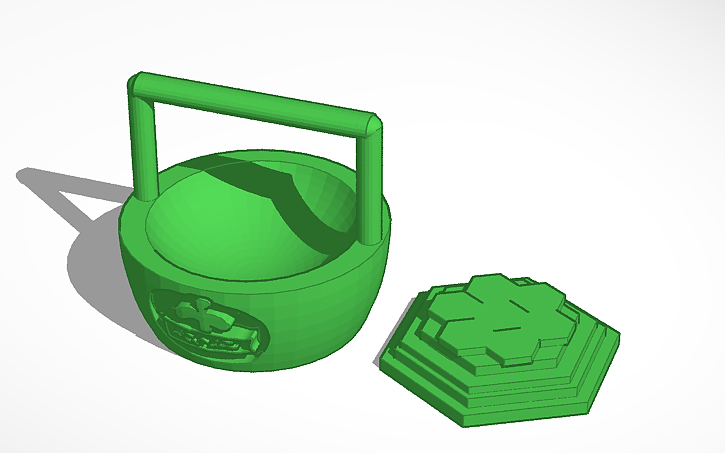 3D design X - PRINT knox MB ceremonial water pale with stand | Tinkercad