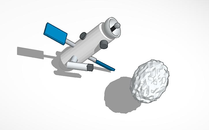 3D design Spacecraft contest entry - Tinkercad
