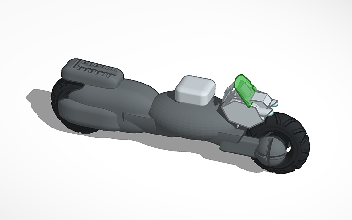 3D design Motorcycle - Tinkercad