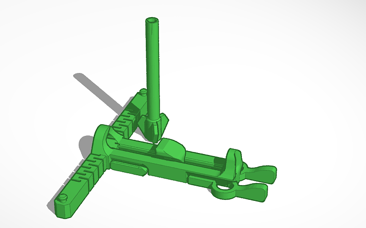 3D design Crossbow - Tinkercad