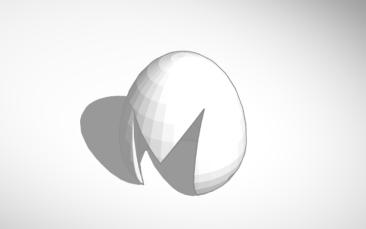 3D design Egg Helmet | Tinkercad