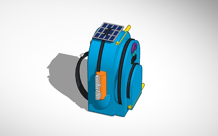 3D design School Bag - Tinkercad