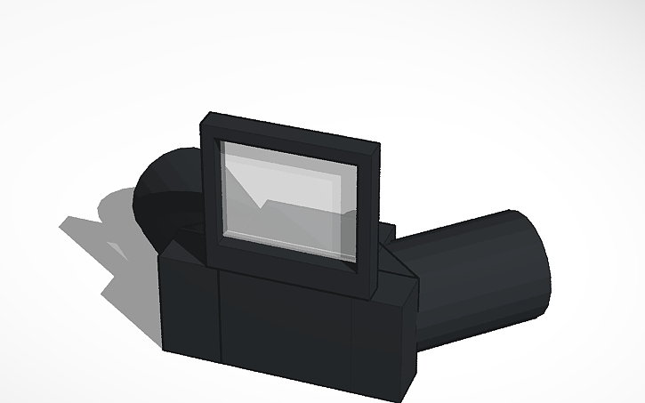 3D design Gas mask - Tinkercad