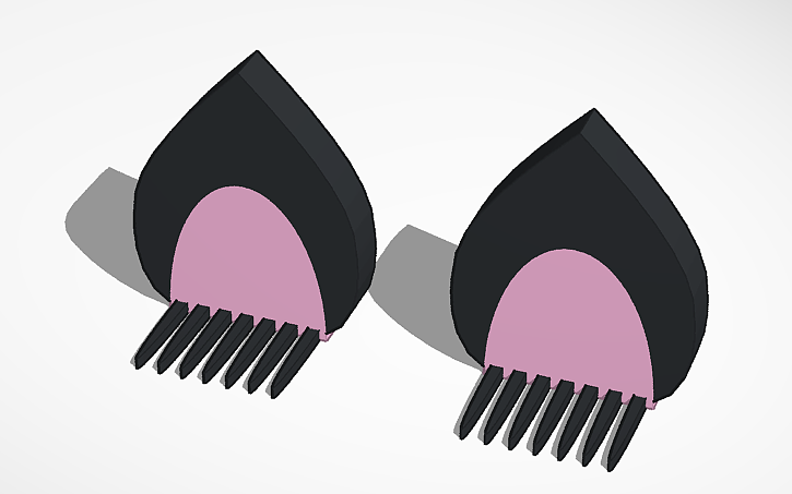 3D design Cat Ears - Tinkercad