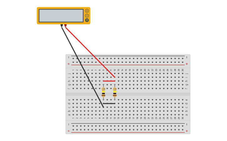 Circuit design prueba 1 | Tinkercad