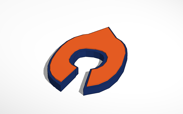 3D design Da Bears Logo | Tinkercad