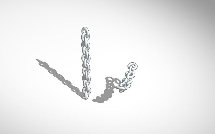 3D design Chain - Tinkercad