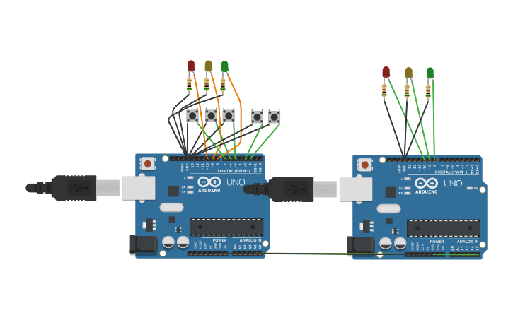 Circuit design SIMON BASE ARDUINO | Tinkercad