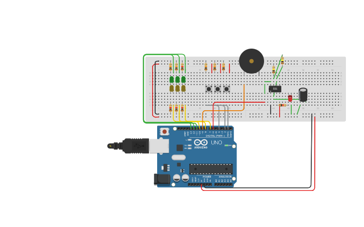 Circuit design Summative Final Project - Tinkercad