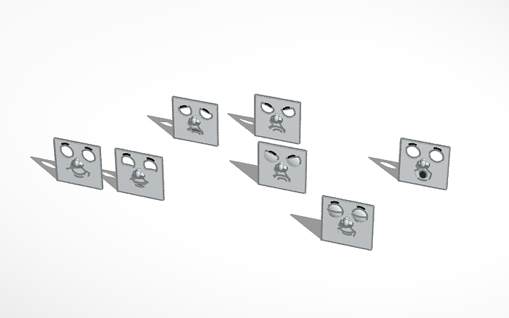 3D design Copy of Toby The Tram Engine Faces | Tinkercad