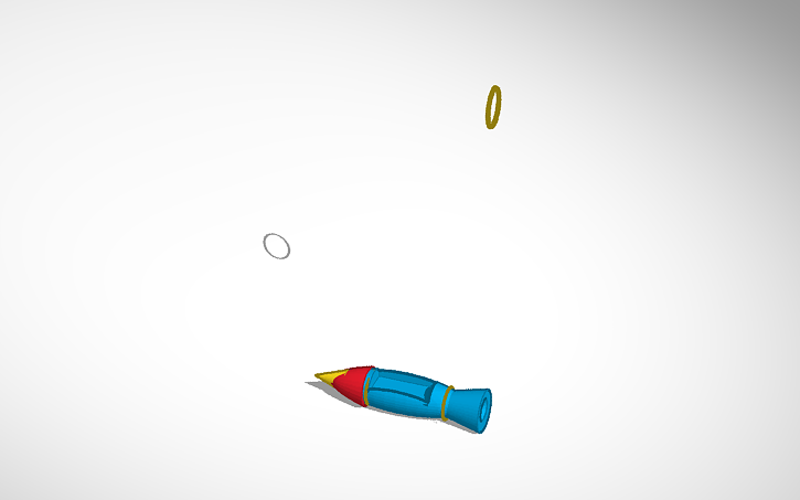 3D design Jimmy Neutron Rocket | Tinkercad