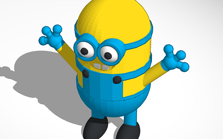 3D design julia y julieta minion | Tinkercad