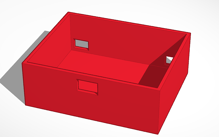 3D design Box_Arduino - Tinkercad