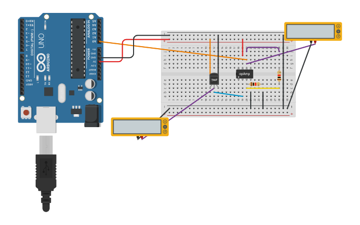 Circuit design Assignment 4 - Tinkercad