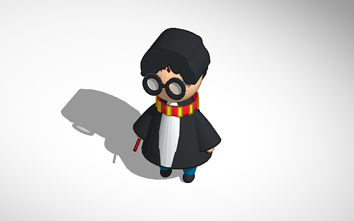 3D design Harry Potter - Tinkercad