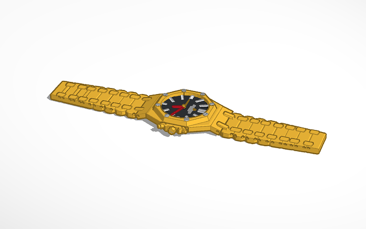 3D design Watch - Tinkercad
