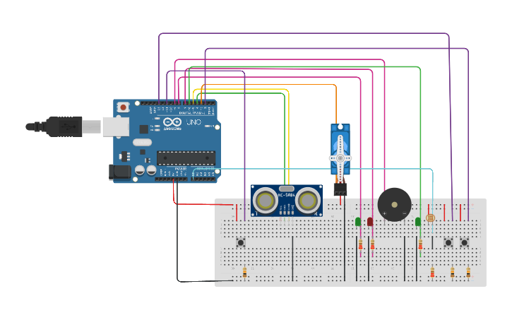 Circuit design anyhow jack | Tinkercad