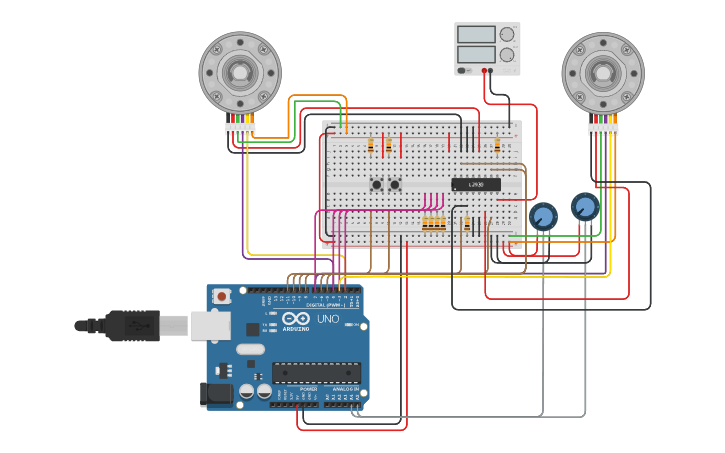 Circuit design LAP7-B6430047-นาย ภาคภูมิ ถมโพธิ์ - Tinkercad