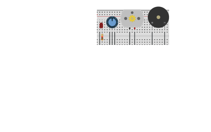 Circuit design TEMA 4 - PROJETO 7 – RADAR - Tinkercad