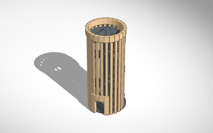 3D design tower - Tinkercad