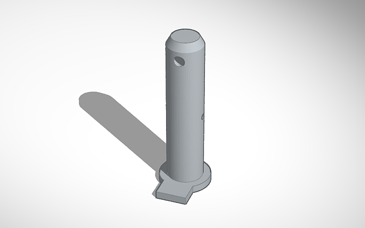 3D design PIN - Tinkercad