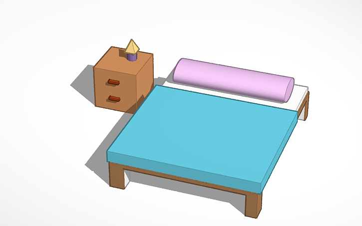 3D design Yatak (bed) CHALLENGE | Tinkercad