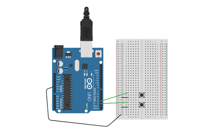 Circuit design Arduino Library Counting | Tinkercad