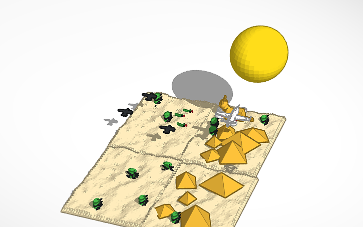 3D design Joseph Padilla Nunez A - Desert | Tinkercad