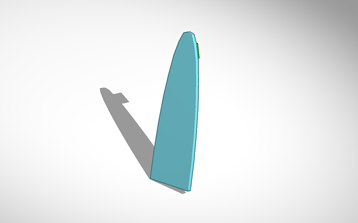 3D design surf board | Tinkercad