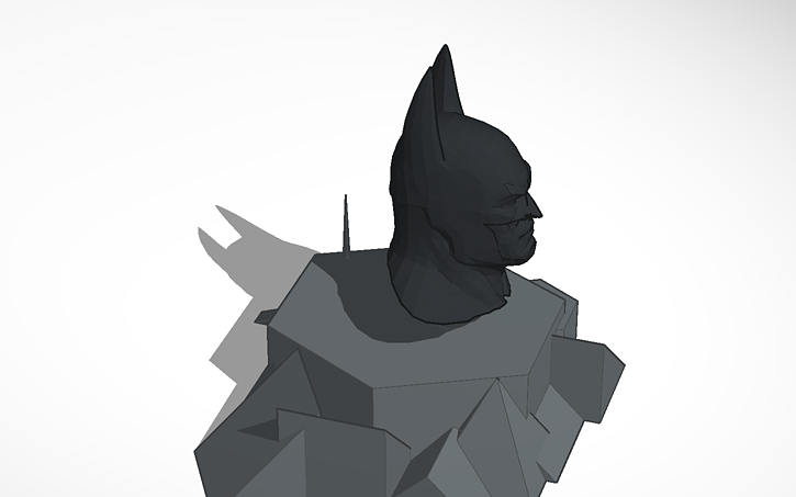 3D design Batman Statue | Tinkercad