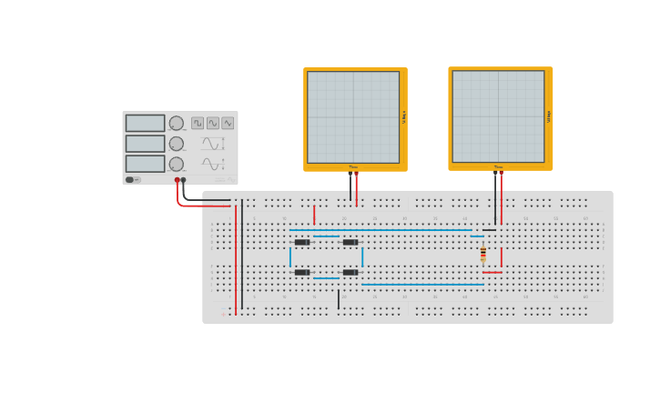 Circuit Design Full Wave Rectifier Tinkercad