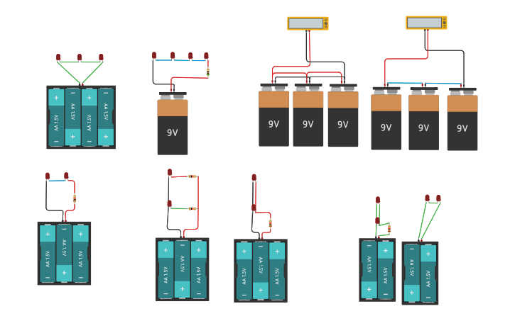 Circuit design Aula Circuitos em série e paralelos | Tinkercad