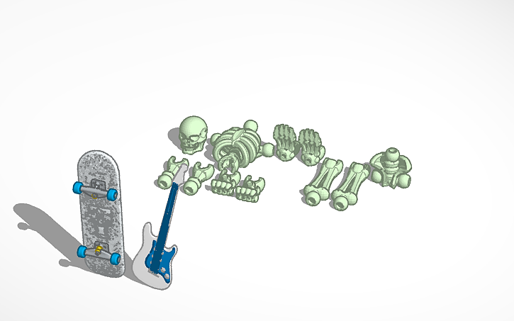 3D design Skeleton | Tinkercad